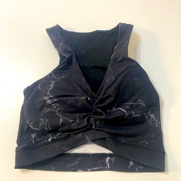 Buffbunny Collection | Tops | Buffbunny Black And White Marble Crop Top ...